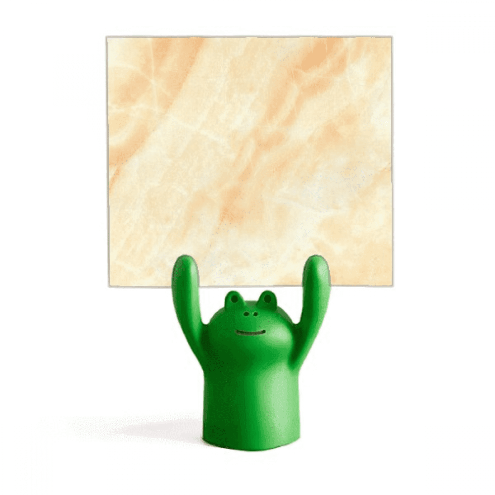 Marble CeracTile Twill Chilled Pattern Memo Holder Cartoon Animal Frog ...