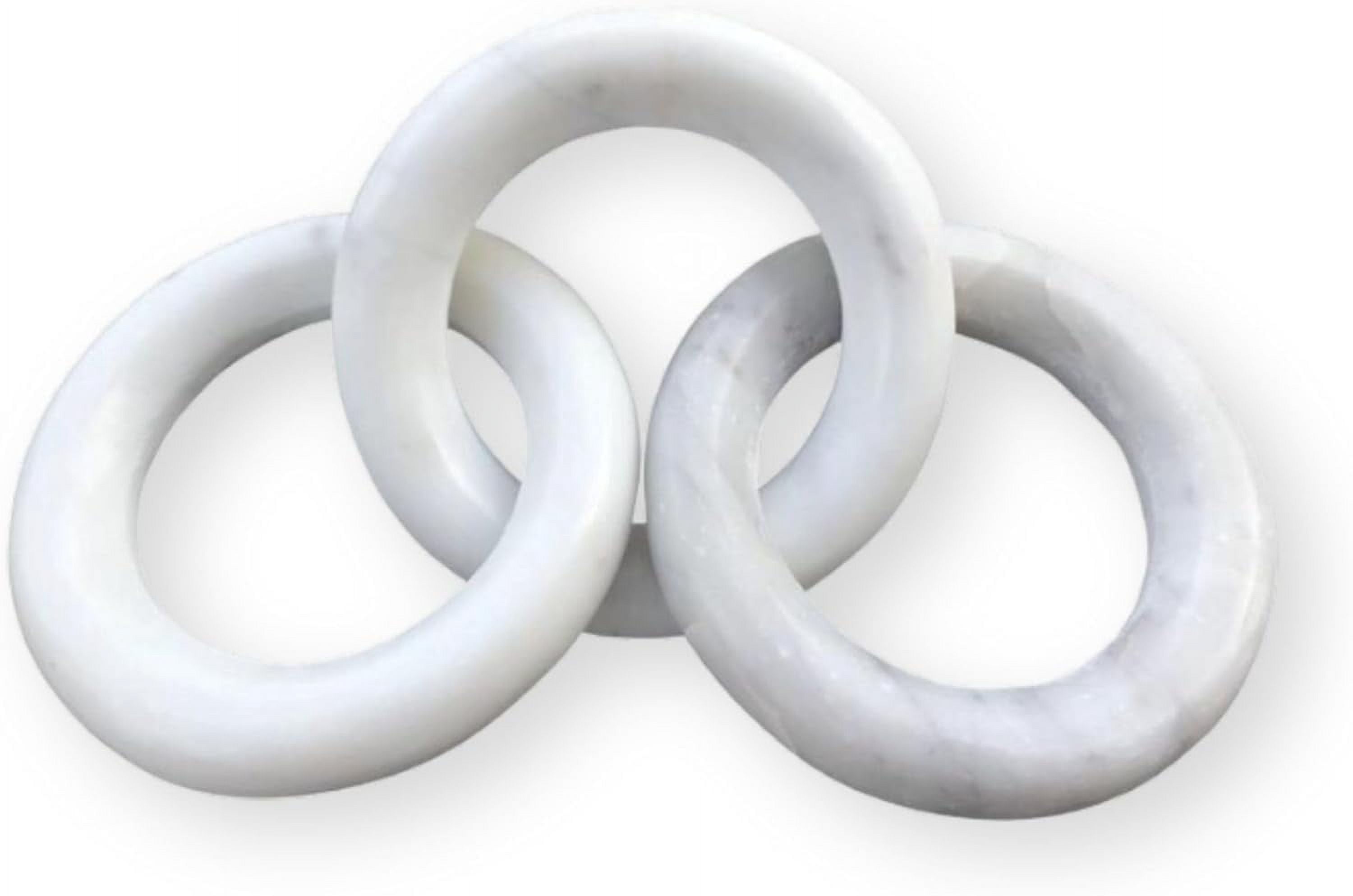 Marble Chain Link Decor | Elegant & Unique Coffee Table Decorations for ...