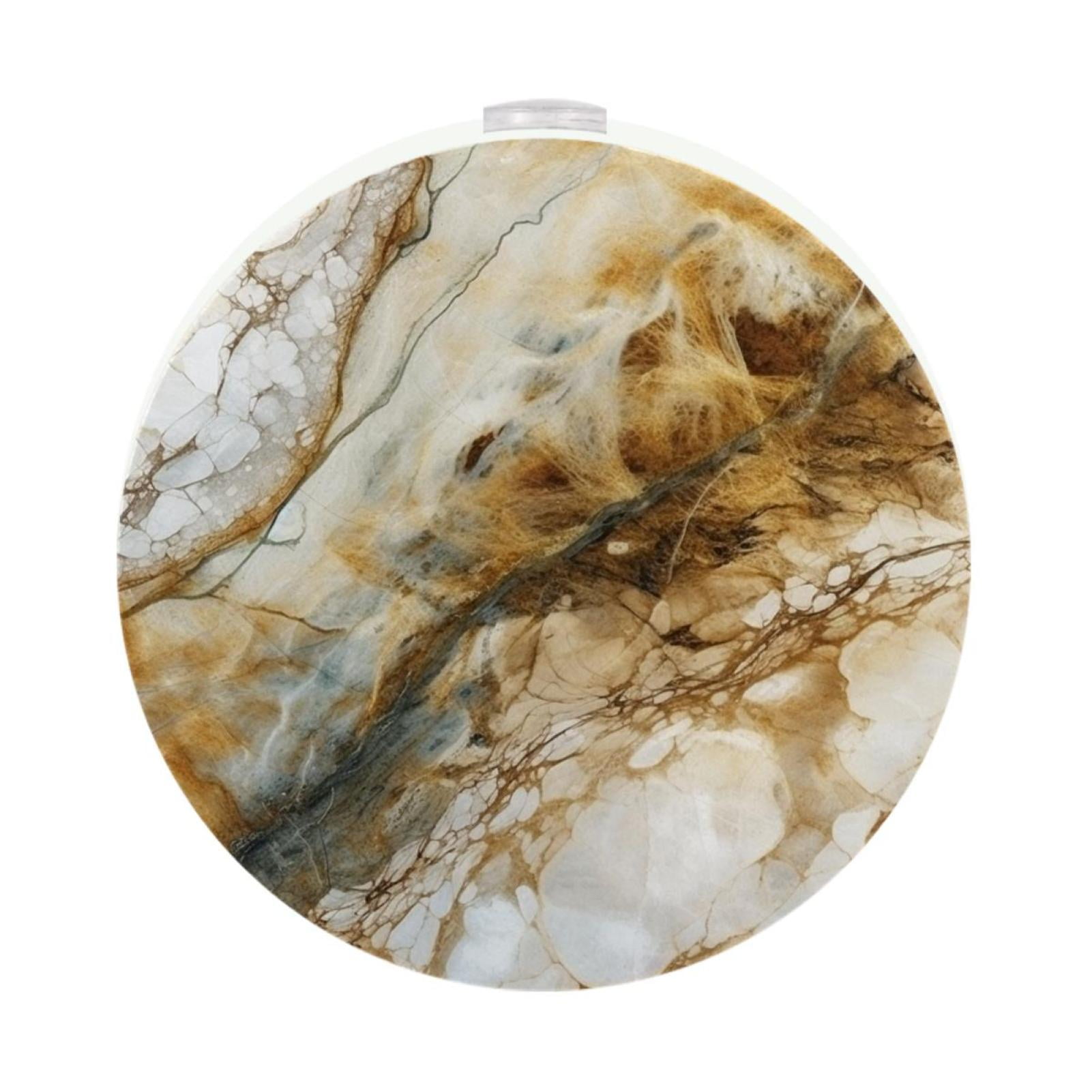 Marble Circular Night Light - Two Pack Room Lights, Wall Light, Night ...