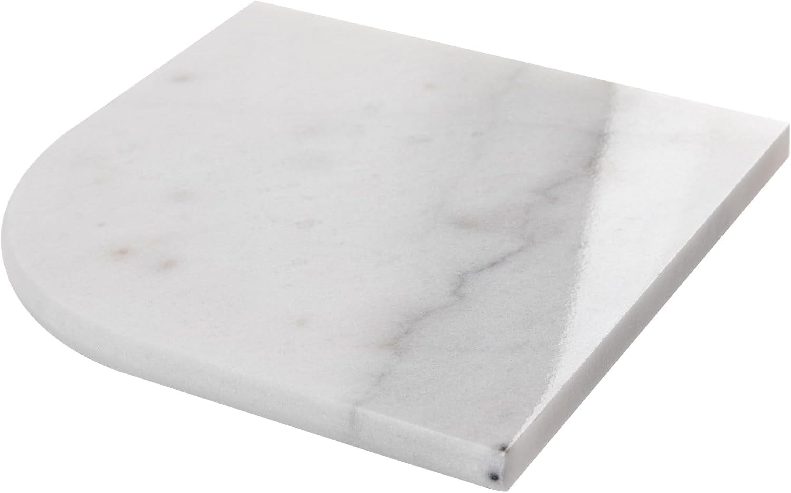 Marble Corner Shelf Wall Mount, Big Calacatta Marble Corner Shower ...
