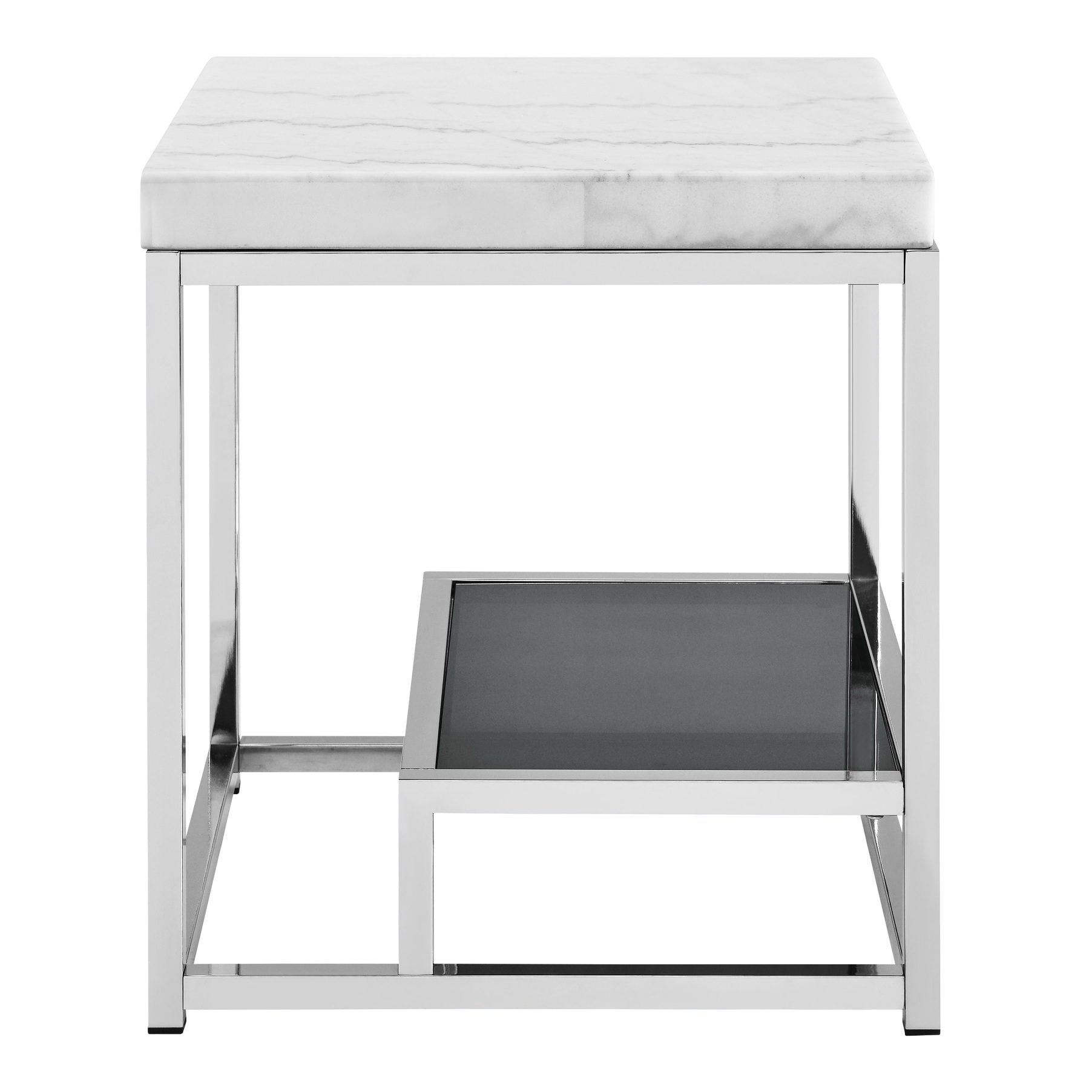Marble Crafted by Nature & Low Profile Design - Side Table, Ideal for ...