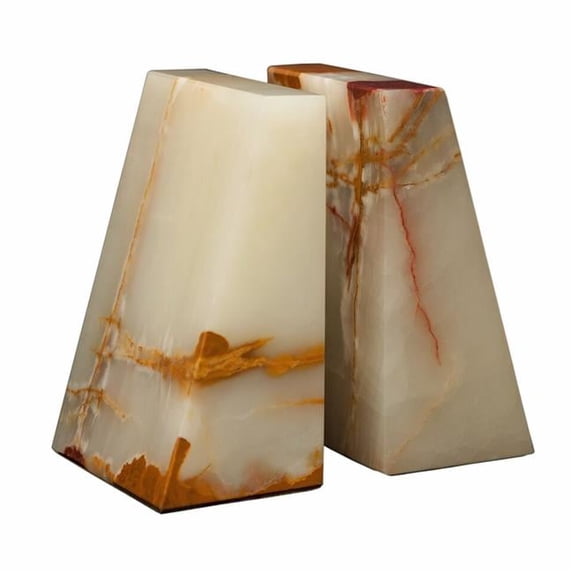 Marble Crafter BE20-LG Zeus Bookends, Light Green Onyx - Walmart.com