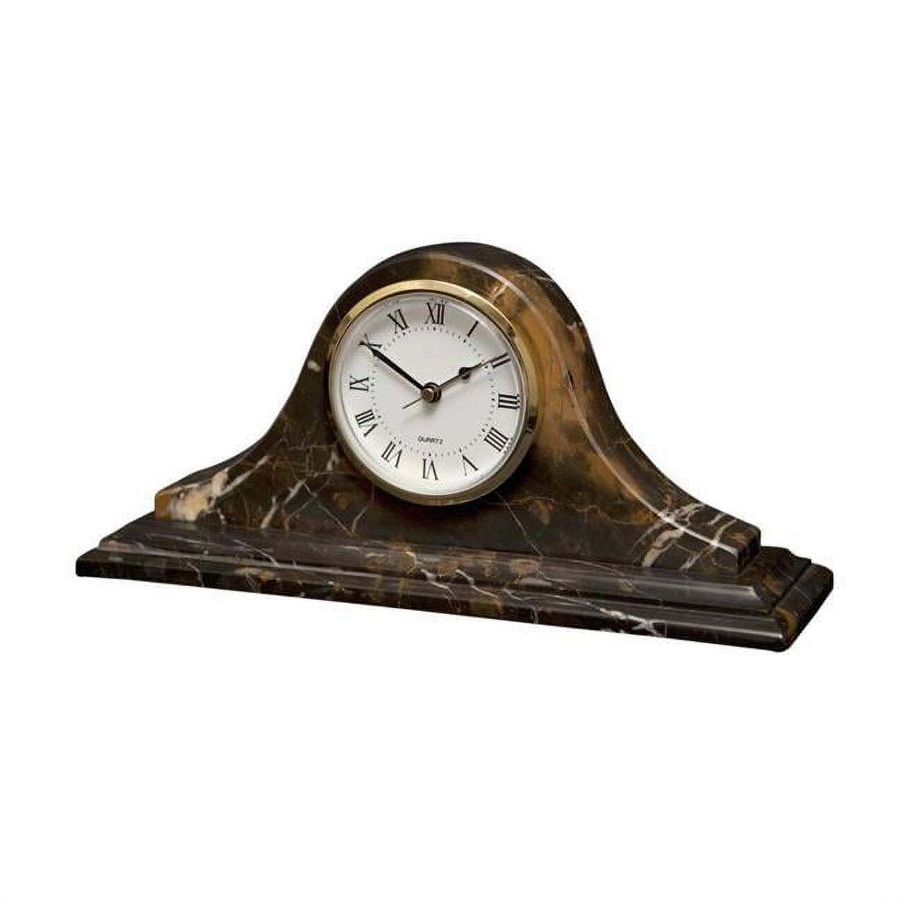 Marble Crafter CL20-BG Saturn Clock, Black & Gold Marble Mantle ...