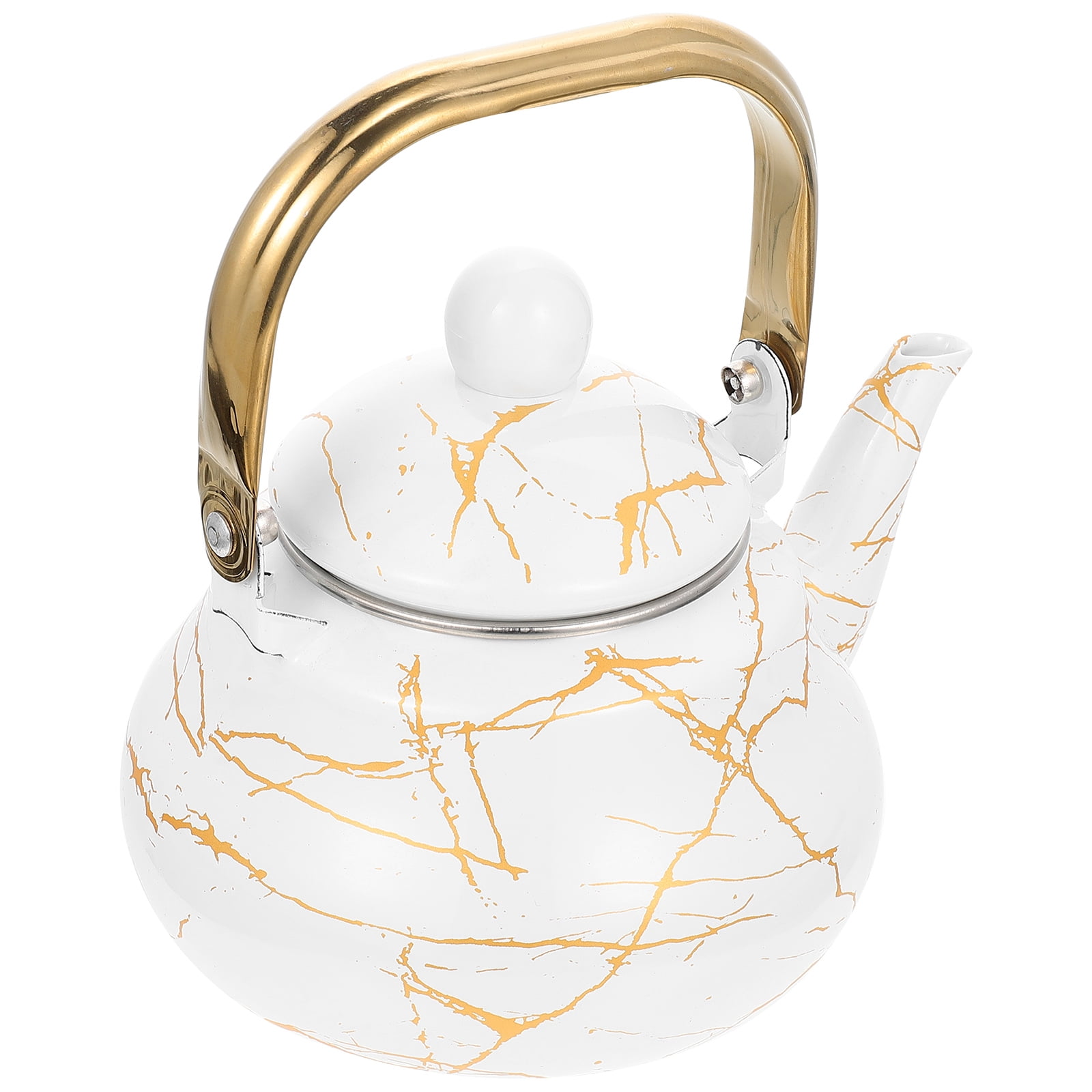 Marble Enamel Jug Heating Water Kettle Espresso Coffee Maker Machine ...