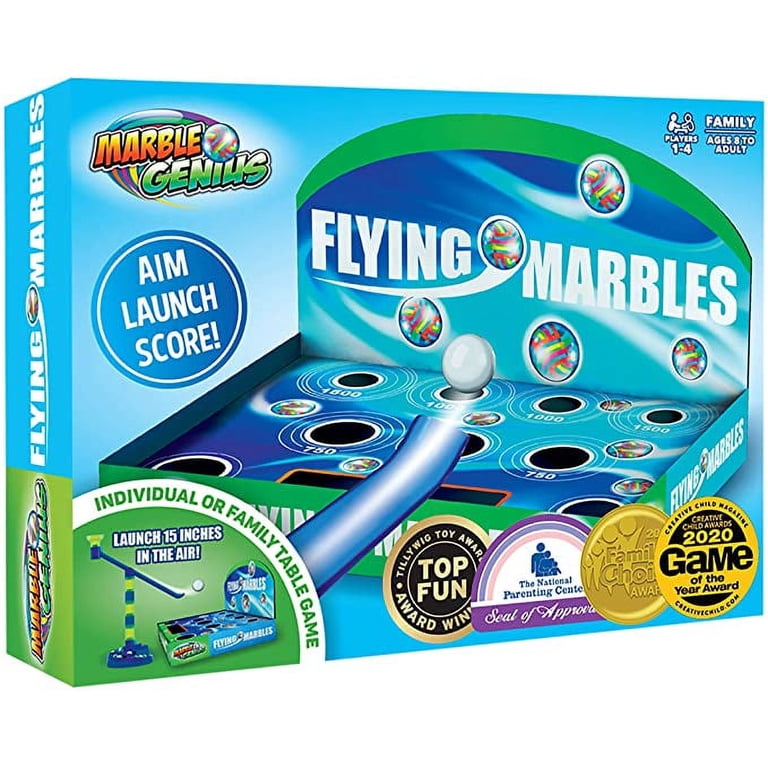 Marbles Game 25 Glass Marbles Meteor Metallic Iridescent Toy Game Pack