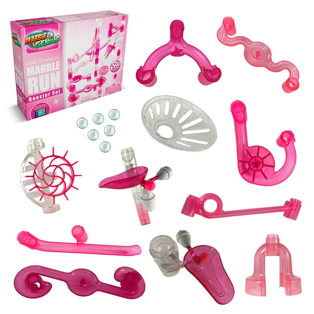 Marble Genius Marble Run Booster Set - 30 Pieces Total (10 Action ...