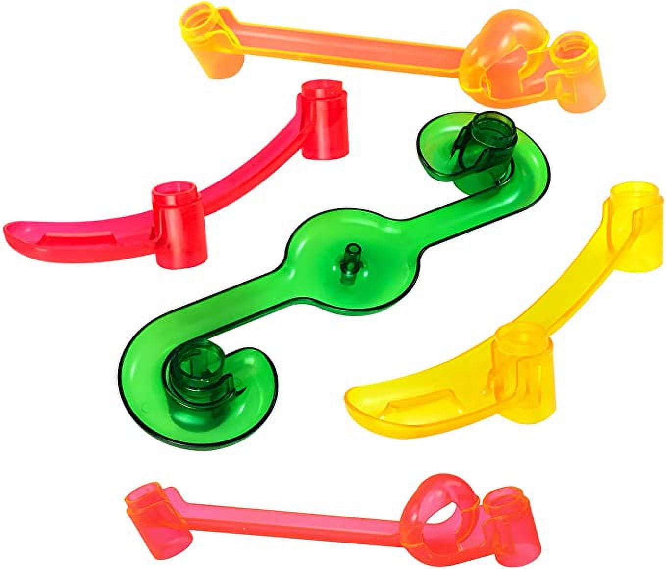 Marble Genius Marble Run Set (5 pcs.): Waterslides, Roller Coasters ...