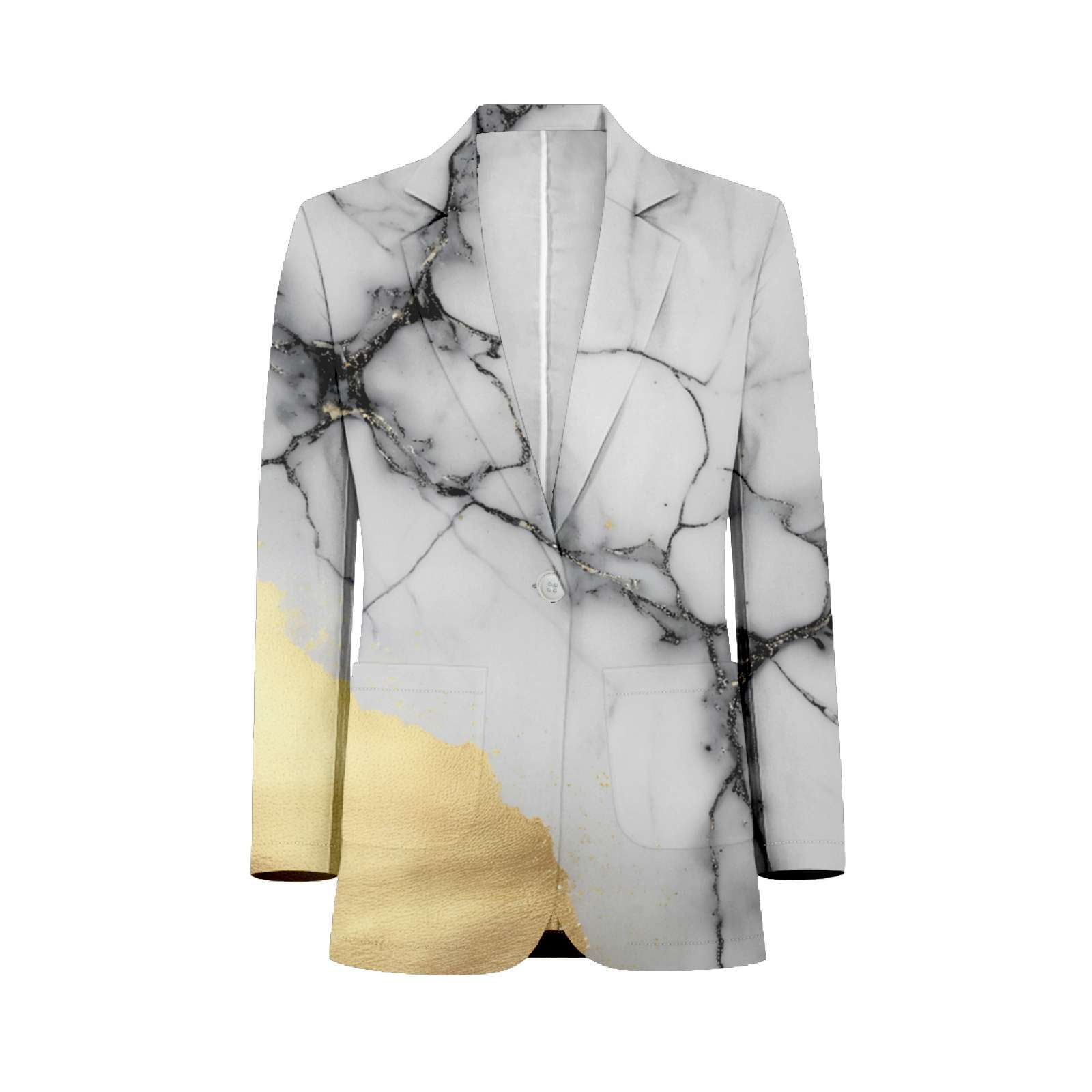 Marble Gold Foil Texture Customized Men's Suits full man Shawl Collar ...