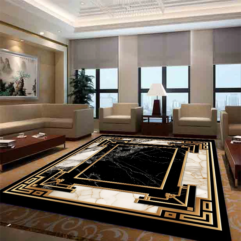 Marble Home r Carpets for Living Room ration Bedroom Area Rug Big Size ...