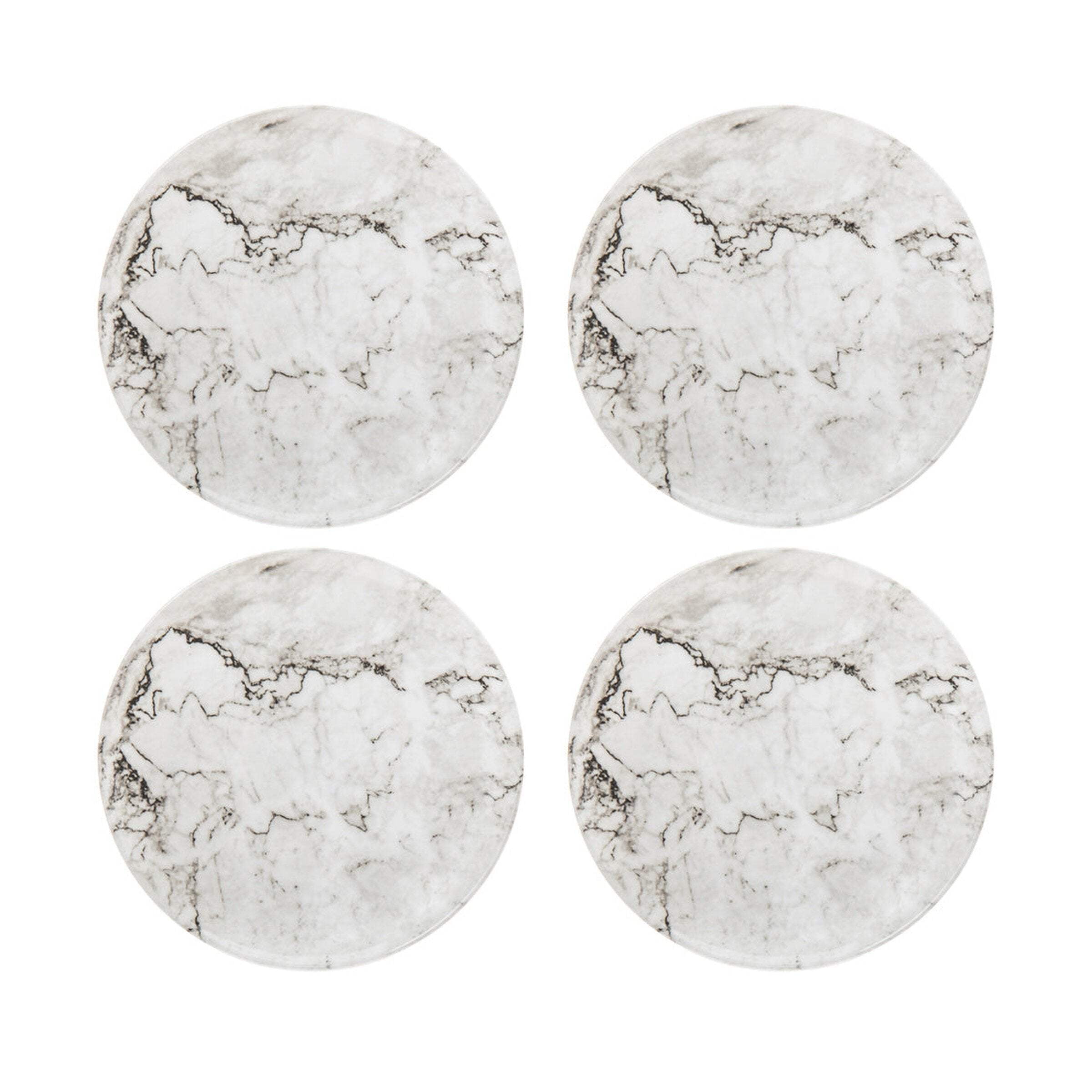 Marble Melamine Salad Plate, Set of 4 - Walmart.com