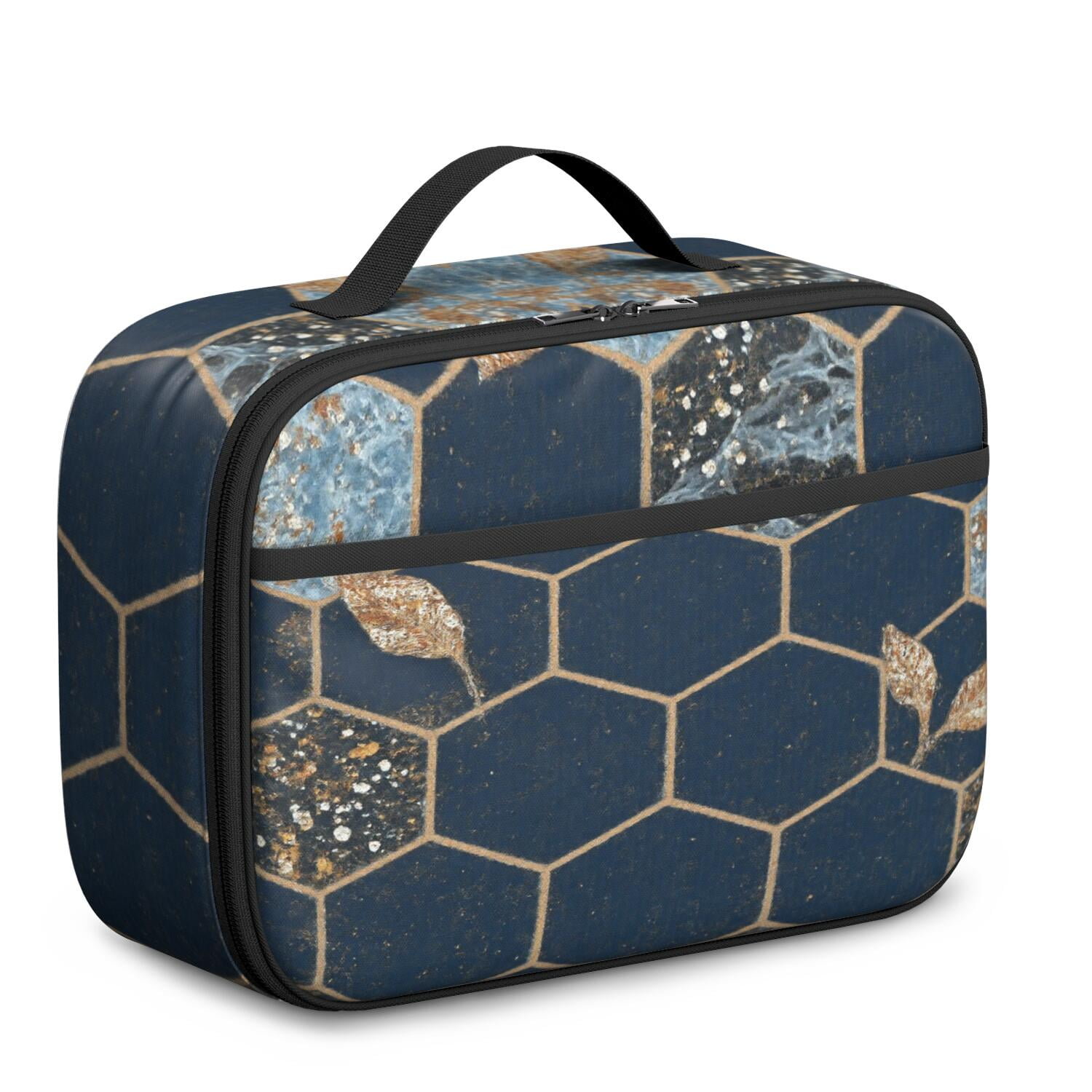 Marble Modern Geometric Flowers Abstract Lunch Box Men Women Women ...
