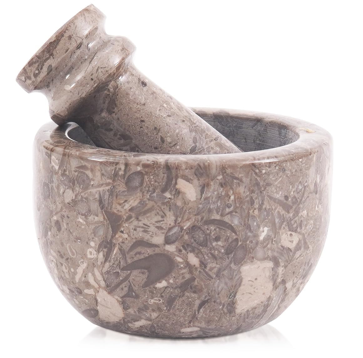 Radicaln Marble Mortar and Pestle Set Oceanic 3 inch Handmade Pestle ...