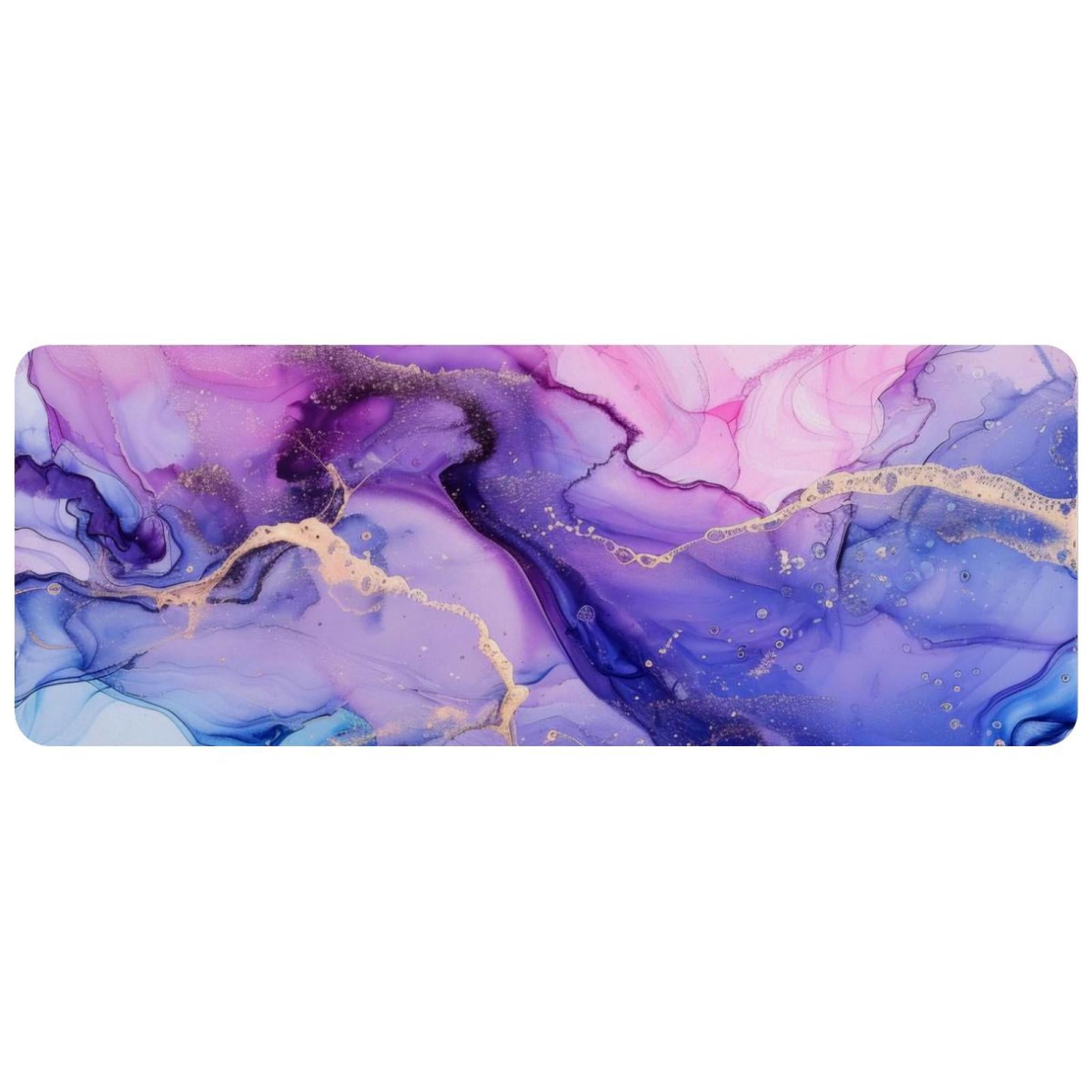 Marble Mouse Pad for Wireless Mouse Home Office Desk Laptop with Rubber ...