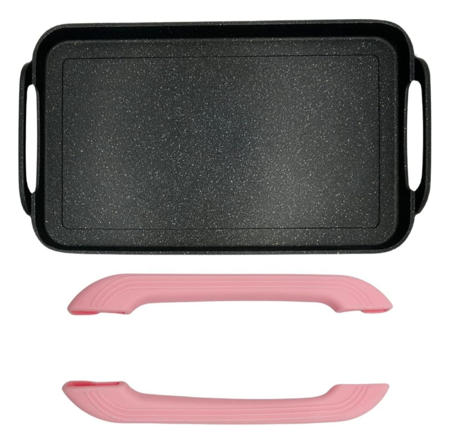 Marble Nonstick Double Griddle for all Stove Tops, 19 x 11.5, Cast ...