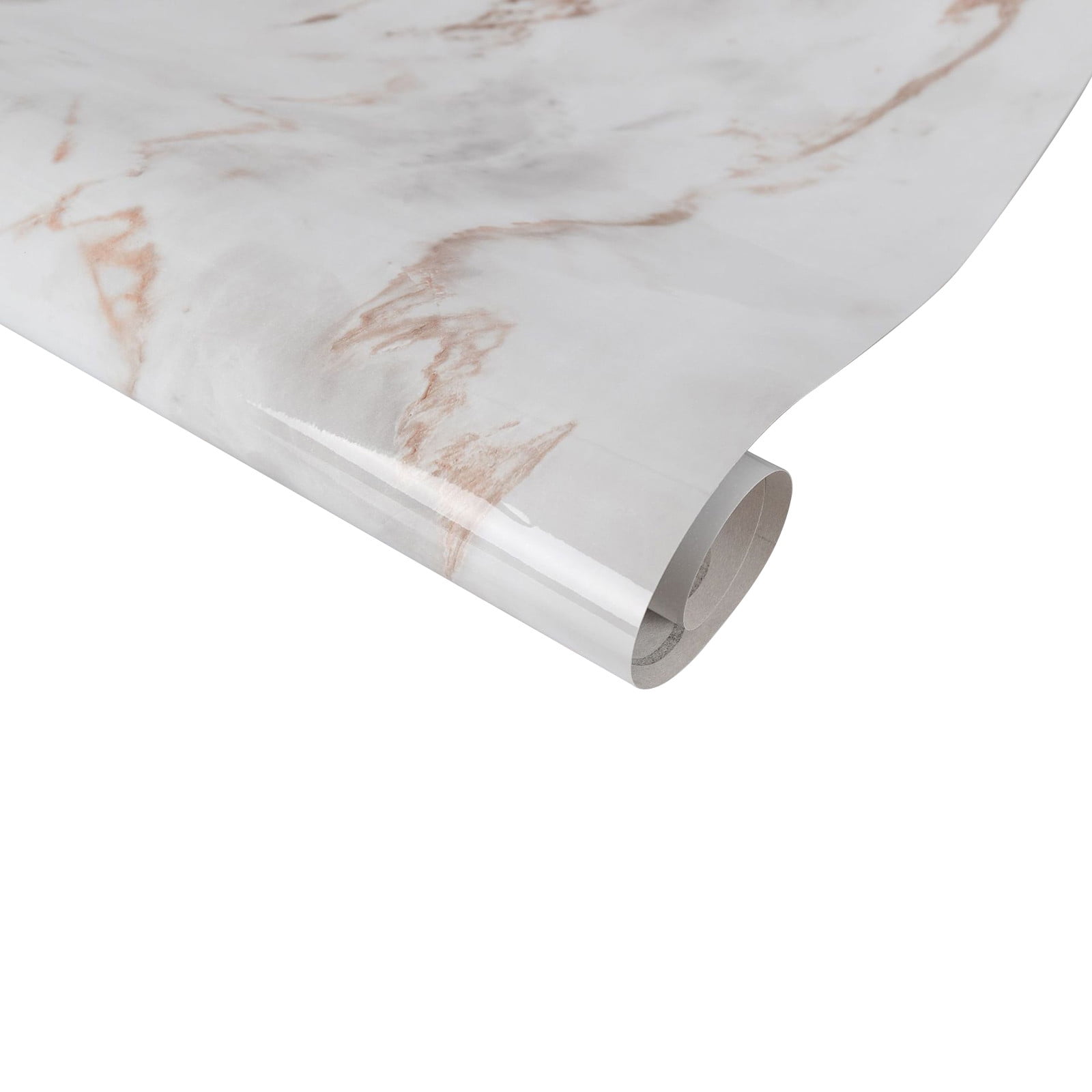Marble Paper,24x394 inch Self Adhesive Wallpaper Waterproof Gloss PVC ...