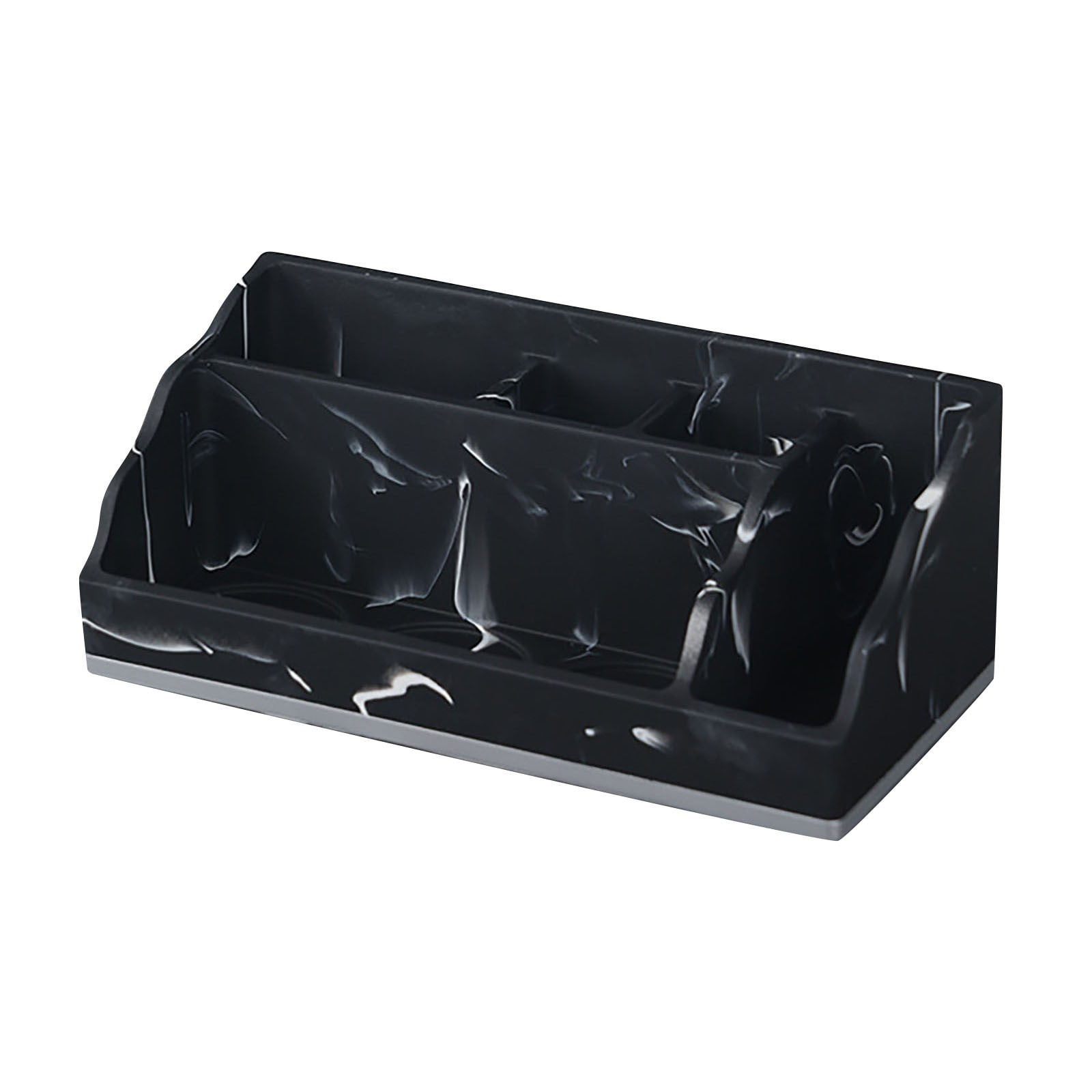 Marble Pattern Desk Organizer, Multi-Functional Pen Holder, Office ...