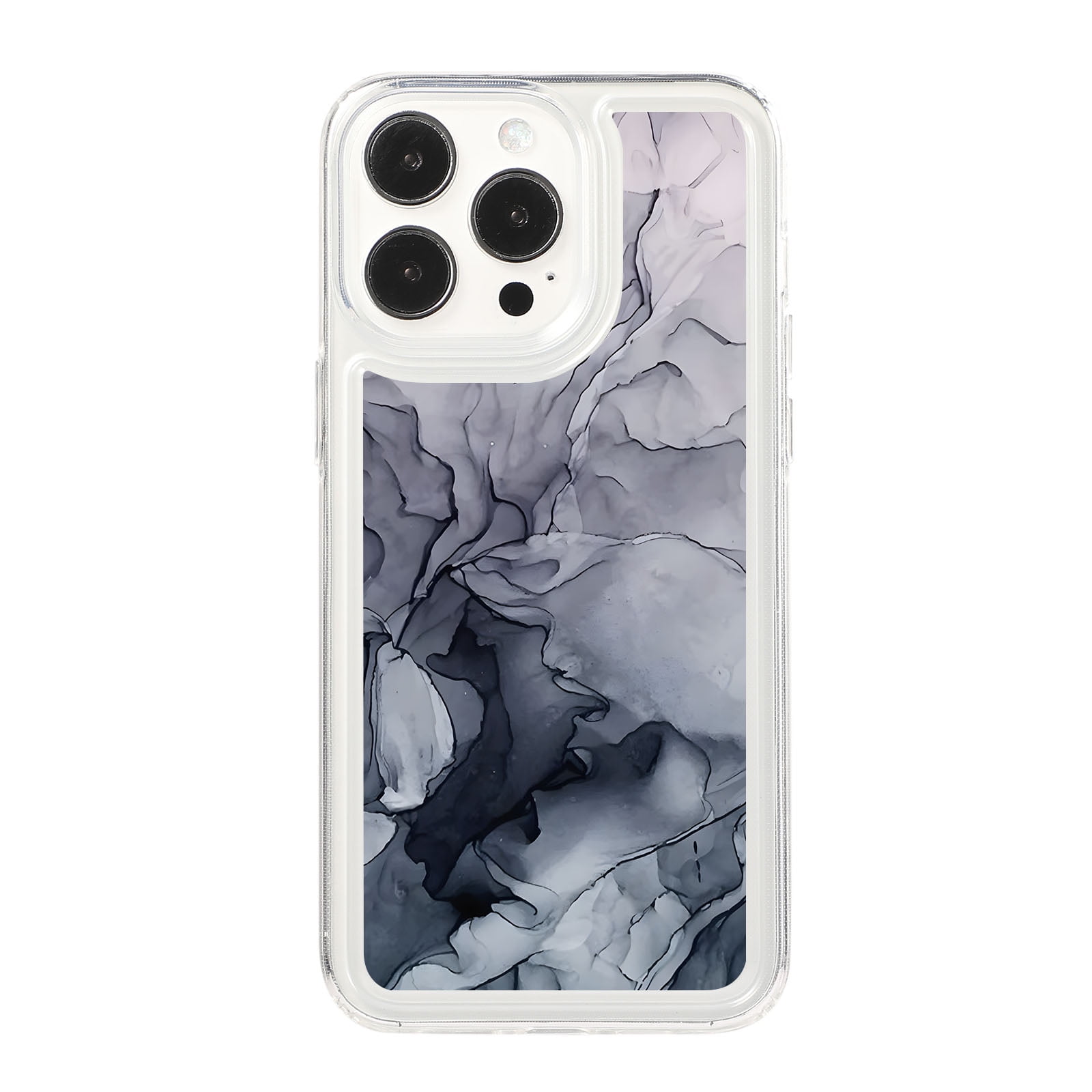 Marble Pattern for iPhone 14 Plus Back Case, Luxury Shockproof Durable ...