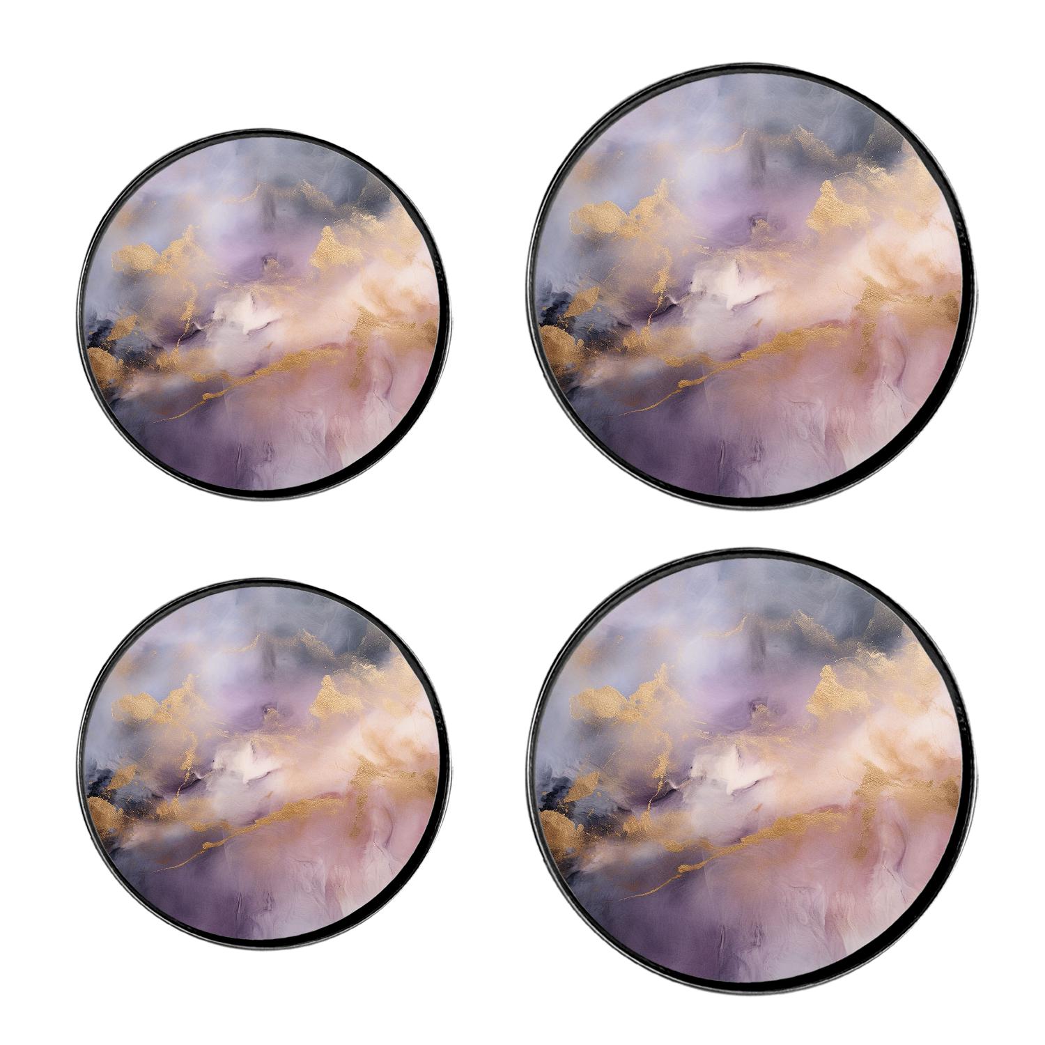 Marble Pink Ink Colors Beautiful Stove Burner Covers Set,Gas Stove ...