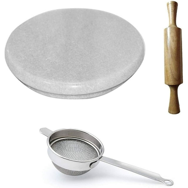 Marble Roti Roller/Chakla/Rolling Pin Board/Roti Maker/Phulka Maker ...