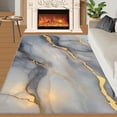 Marble Rug , Nordic Grey Area Rug Home Decor, Modern Marble Rugs for ...