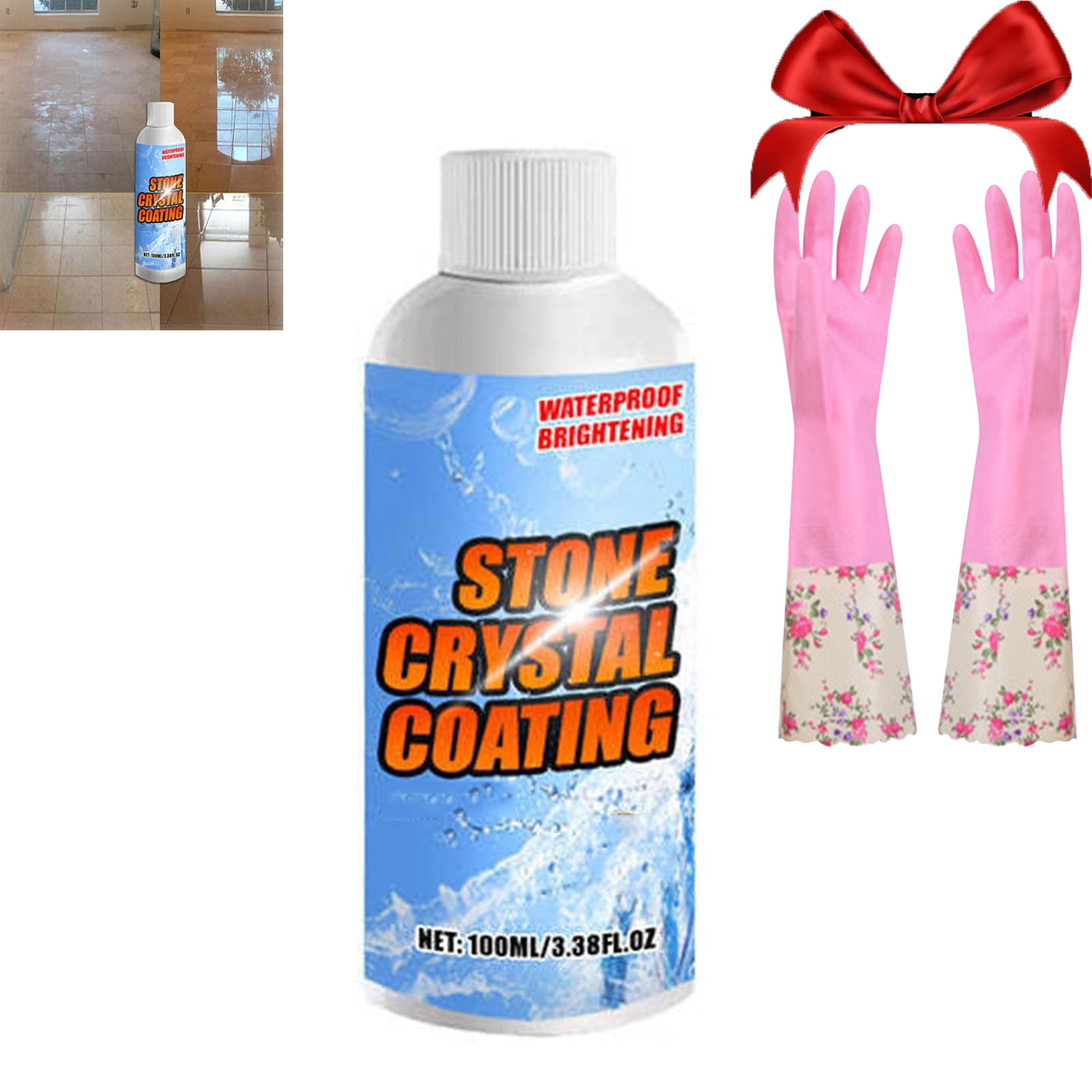Marble Stain Remover,Stone Crystal Coating,Stone Brighten Crystal ...