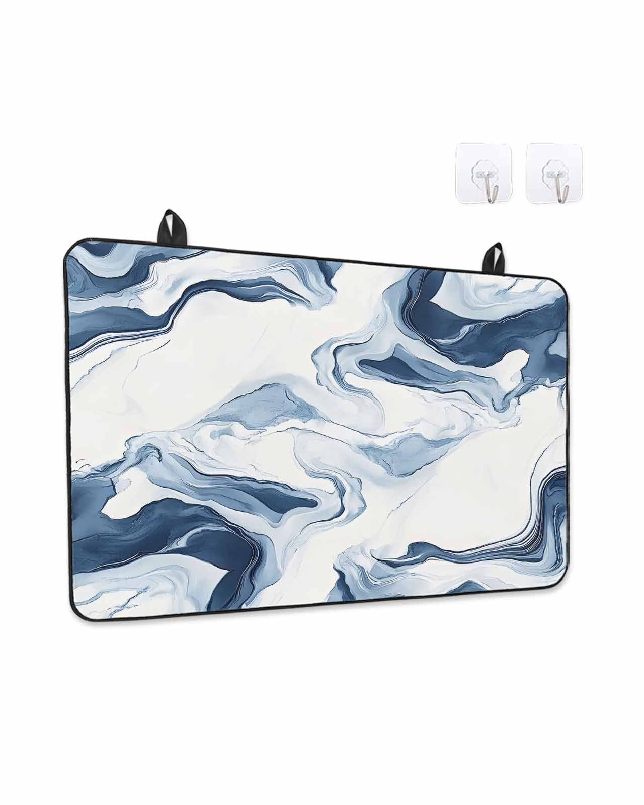 Marble Stove Top Covers for Electric Stove, Kitchen Glass Ceramic ...
