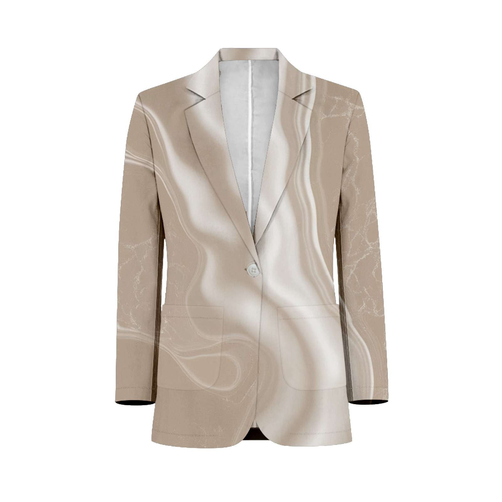 Marble Swirl Beige Art Customized Men's Suits full man Shawl Collar ...