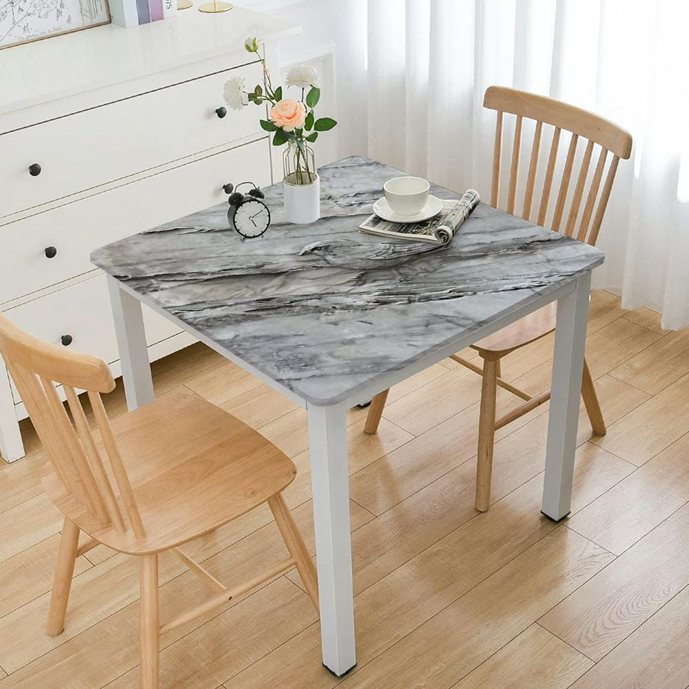 Marble Tablecloth, Marble Texture Background, Elastic Edge, Suitable ...