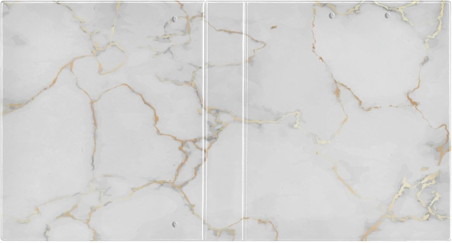 Marble Texture File Binder With Clipboard, Binders 2 Inch Ring, Large 3 ...