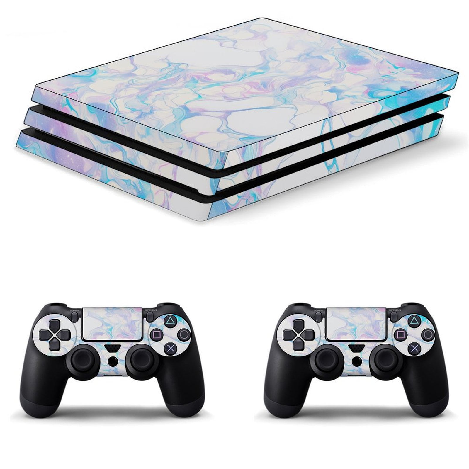 Marble Texture PS4/PS4 Pro/PS4 Slim Skin Sticker For Console And ...