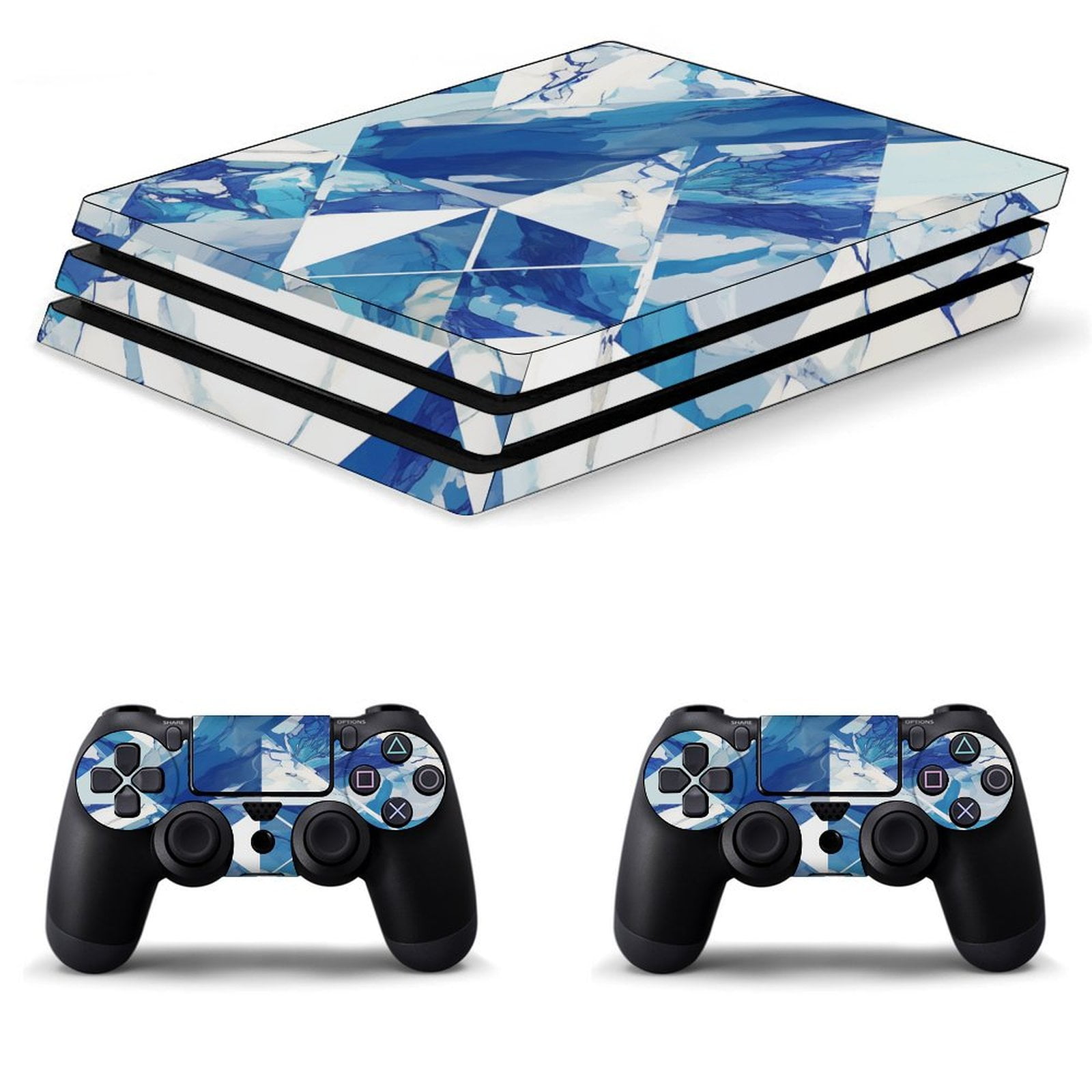 Marble Texture PS4/PS4 Pro/PS4 Slim Skin Sticker For Console And ...