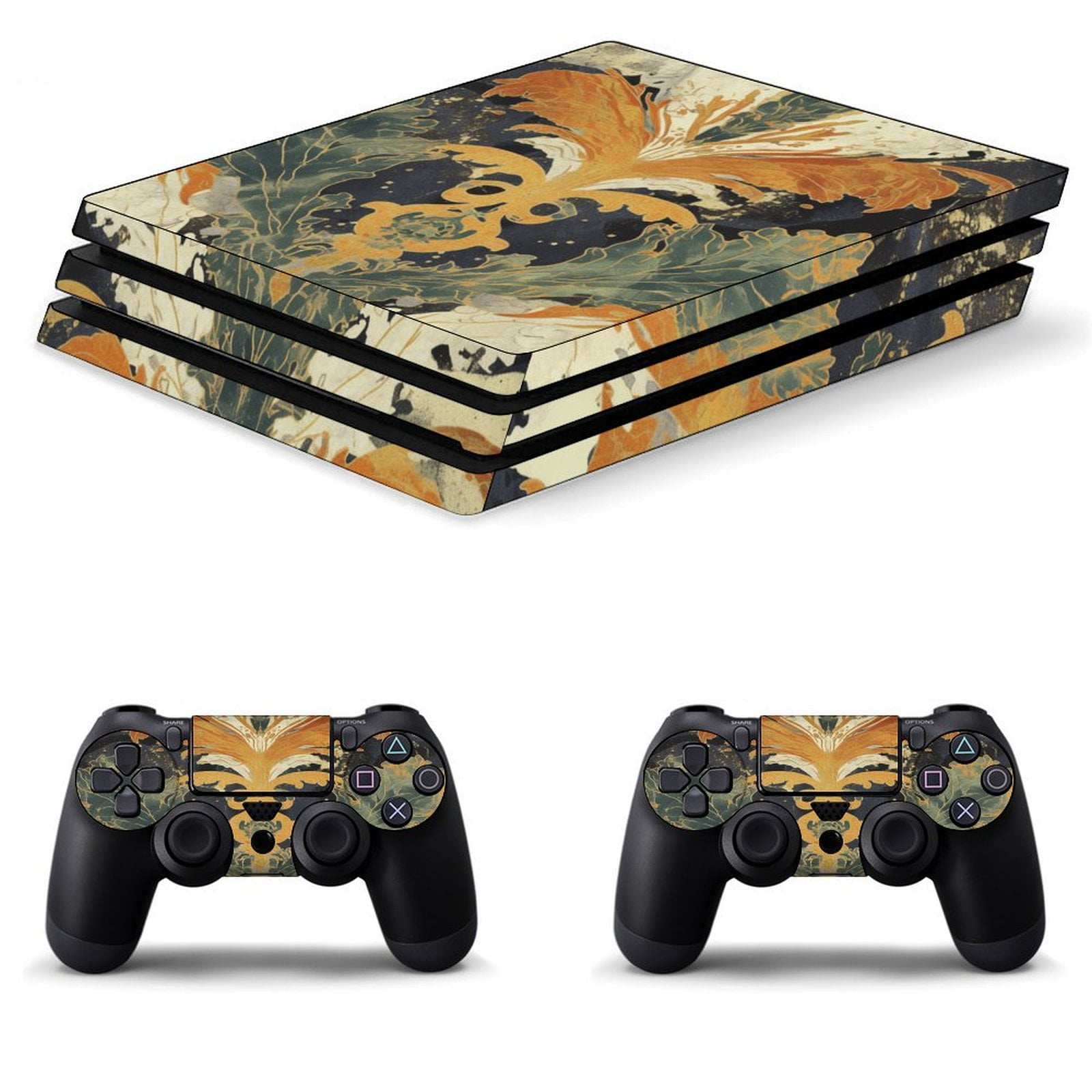 Marble Texture PS4/PS4 Pro/PS4 Slim Skin Sticker For Console And ...