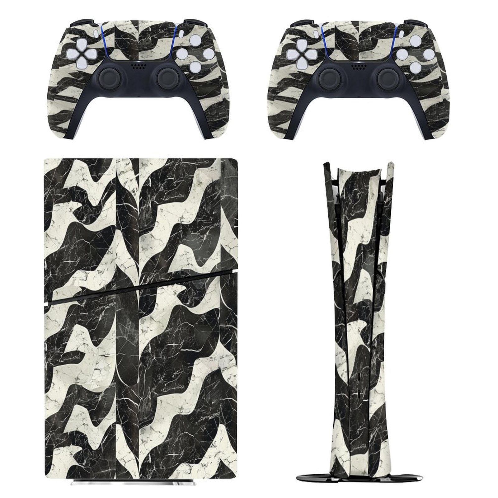 Marble Texture PS5/PS5 Pro/PS5 Slim Digital Disc Skin Sticker For ...