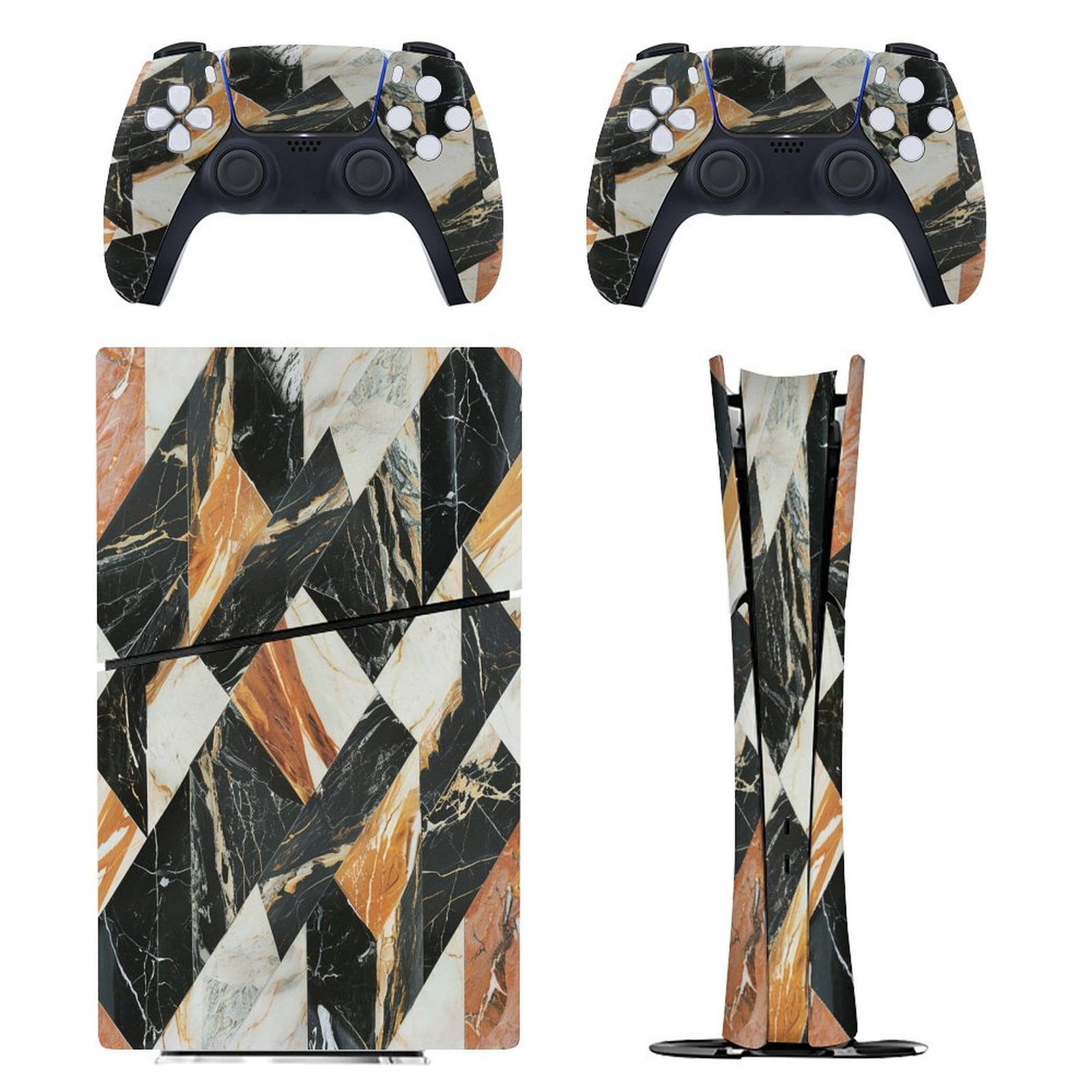 Marble Texture PS5/PS5 Pro/PS5 Slim Digital Disc Skin Sticker For ...