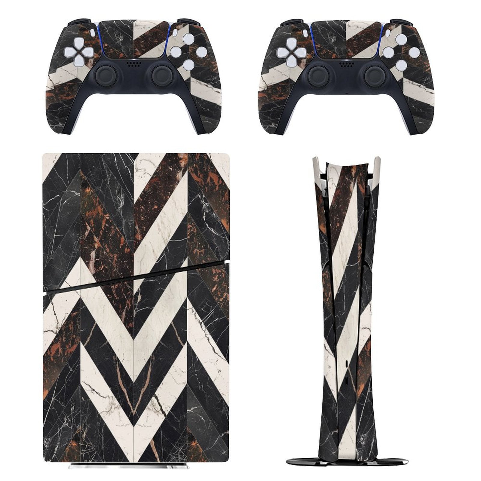 Marble Texture PS5/PS5 Pro/PS5 Slim Digital Disc Skin Sticker For ...