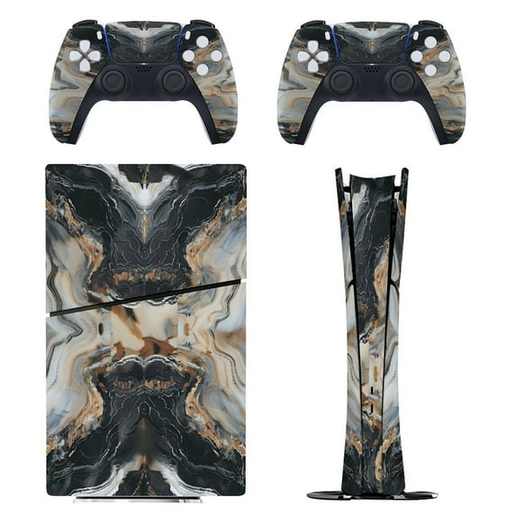 Marble Texture PS5/PS5 Pro/PS5 Slim Digital Disc Skin Sticker For ...