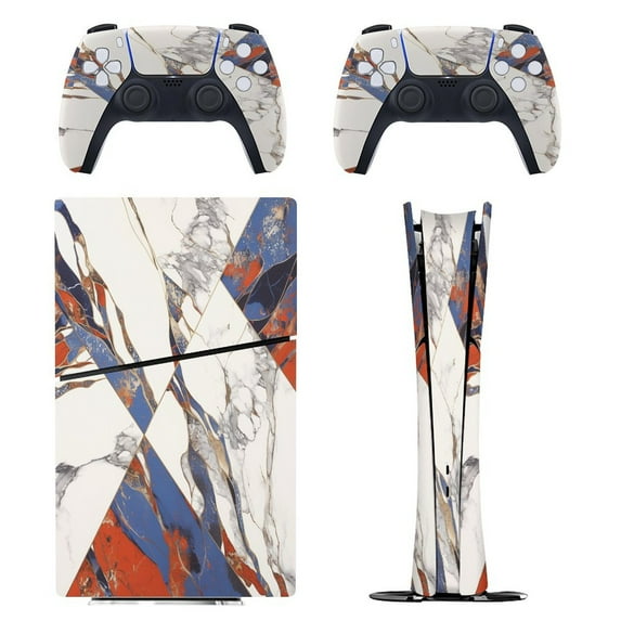 Marble Texture PS5/PS5 Pro/PS5 Slim Digital Disc Skin Sticker For ...