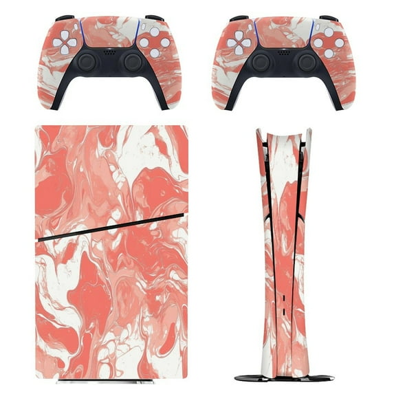 Marble Texture PS5/PS5 Pro/PS5 Slim Digital Disc Skin Sticker For ...