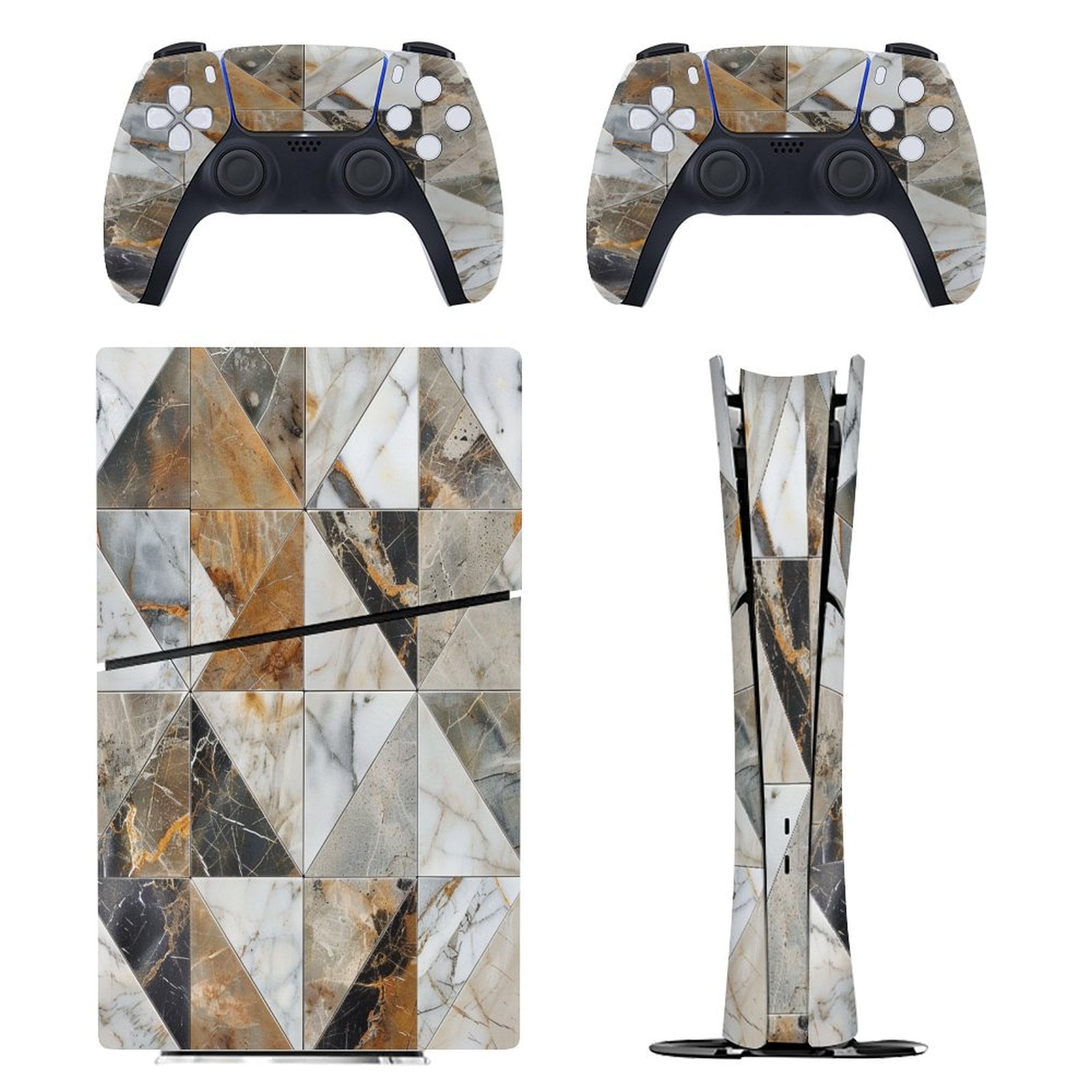 Marble Texture PS5/PS5 Pro/PS5 Slim Digital Disc Skin Sticker For ...