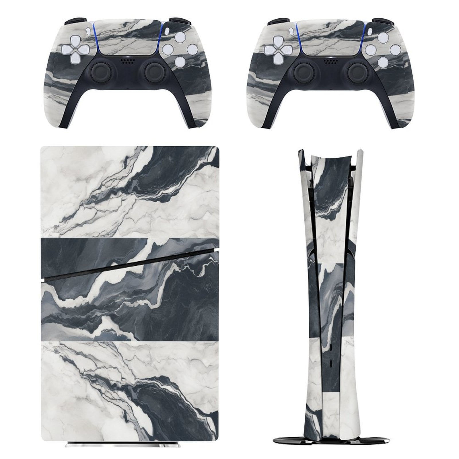 Marble Texture PS5/PS5 Pro/PS5 Slim Digital Disc Skin Sticker For ...
