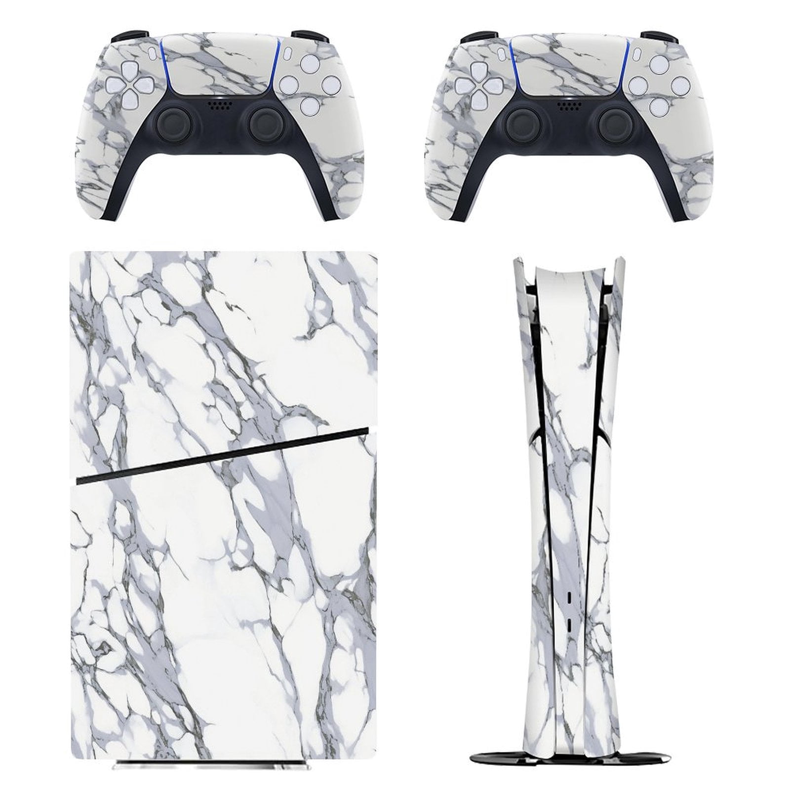 Marble Texture PS5/PS5 Pro/PS5 Slim Digital Disc Skin Sticker For ...
