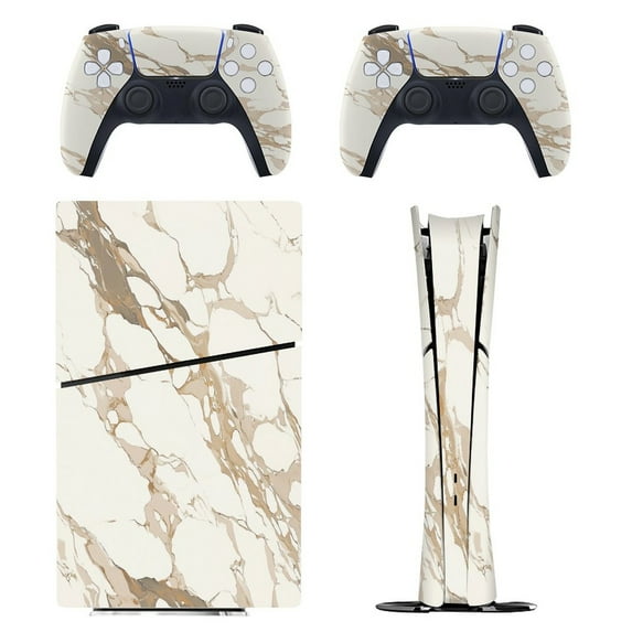 Marble Texture PS5/PS5 Pro/PS5 Slim Digital Disc Skin Sticker For ...