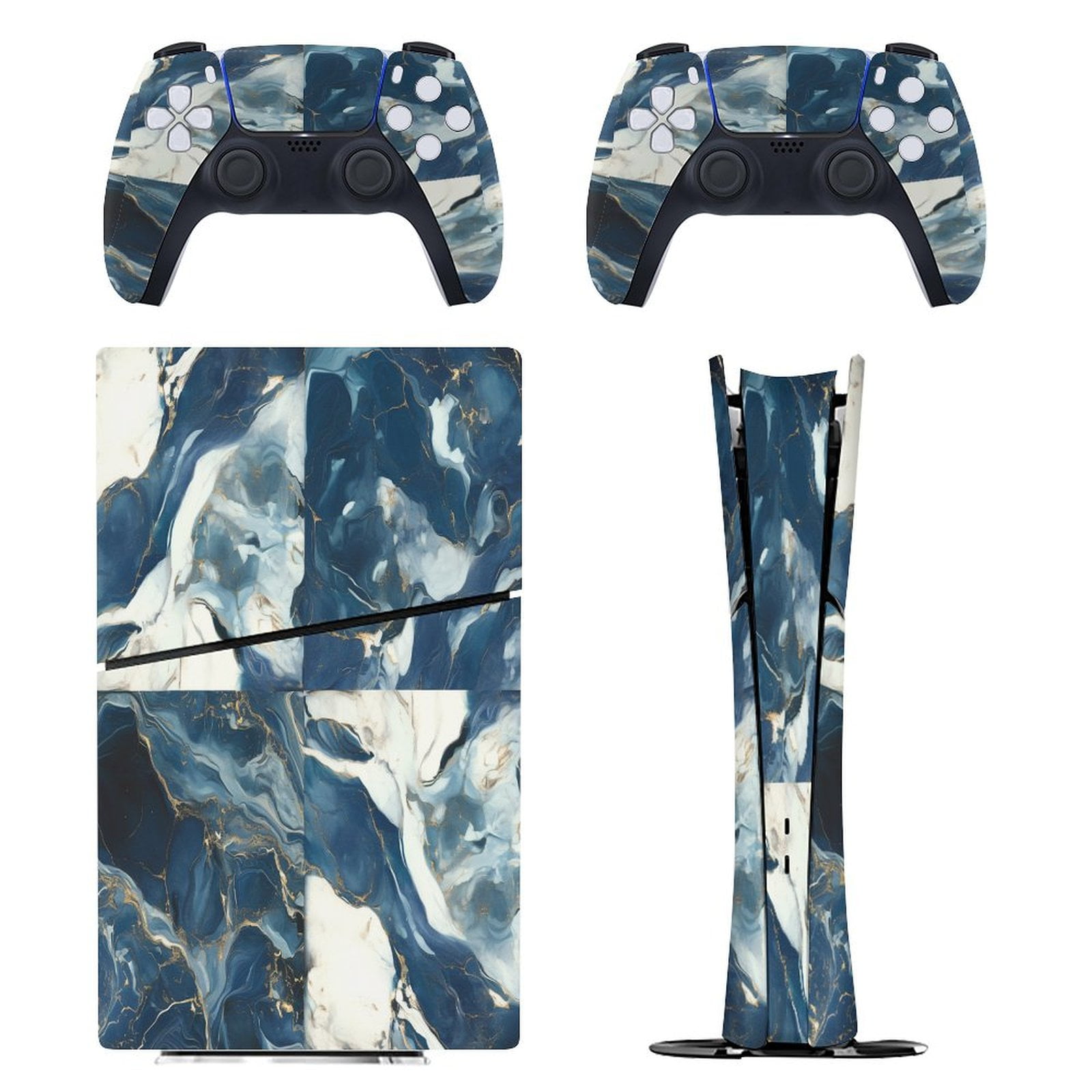 Marble Texture PS5/PS5 Pro/PS5 Slim Digital Disc Skin Sticker For ...