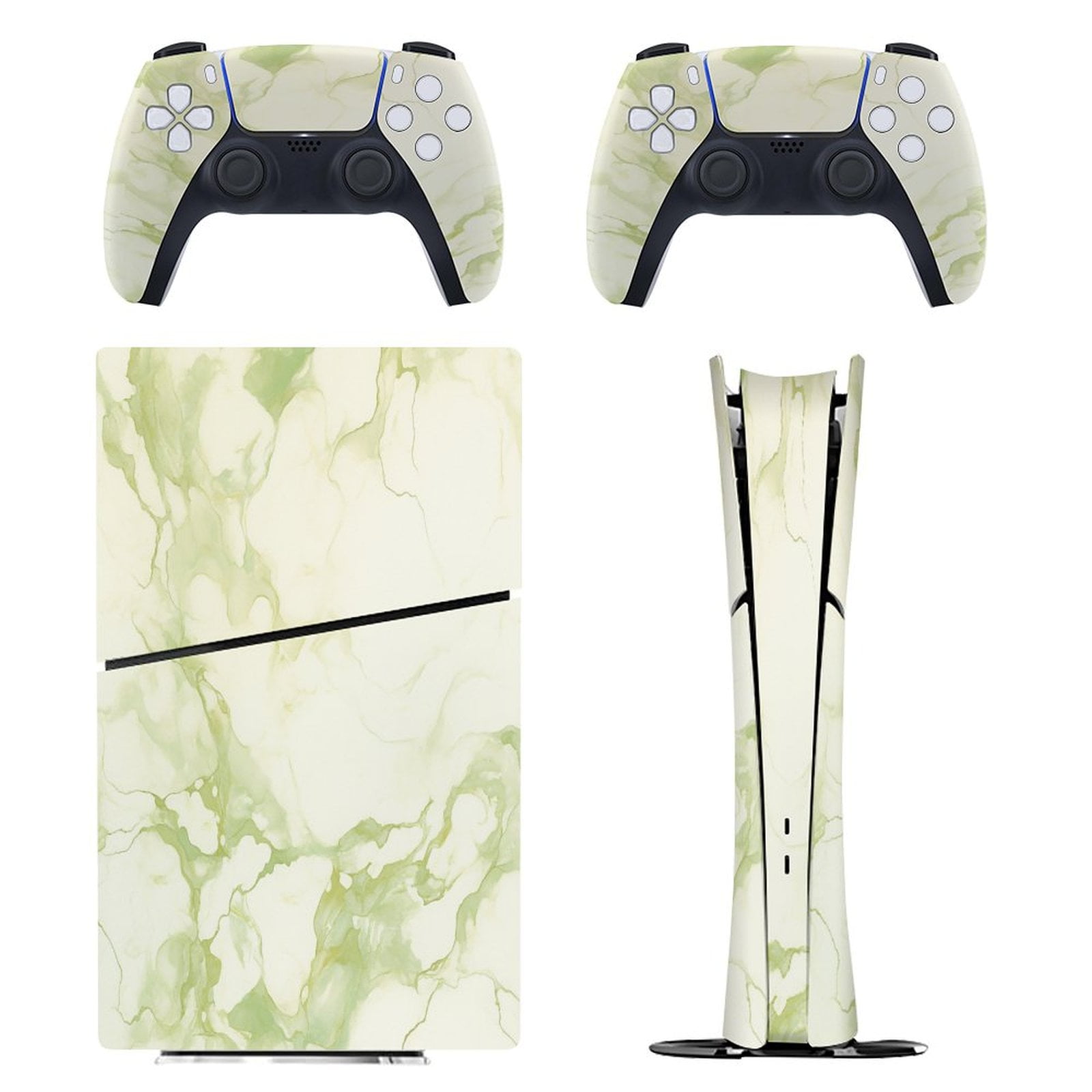 Marble Texture PS5/PS5 Pro/PS5 Slim Digital Disc Skin Sticker For ...