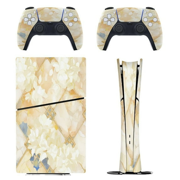 Marble Texture PS5/PS5 Pro/PS5 Slim Digital Disc Skin Sticker For ...