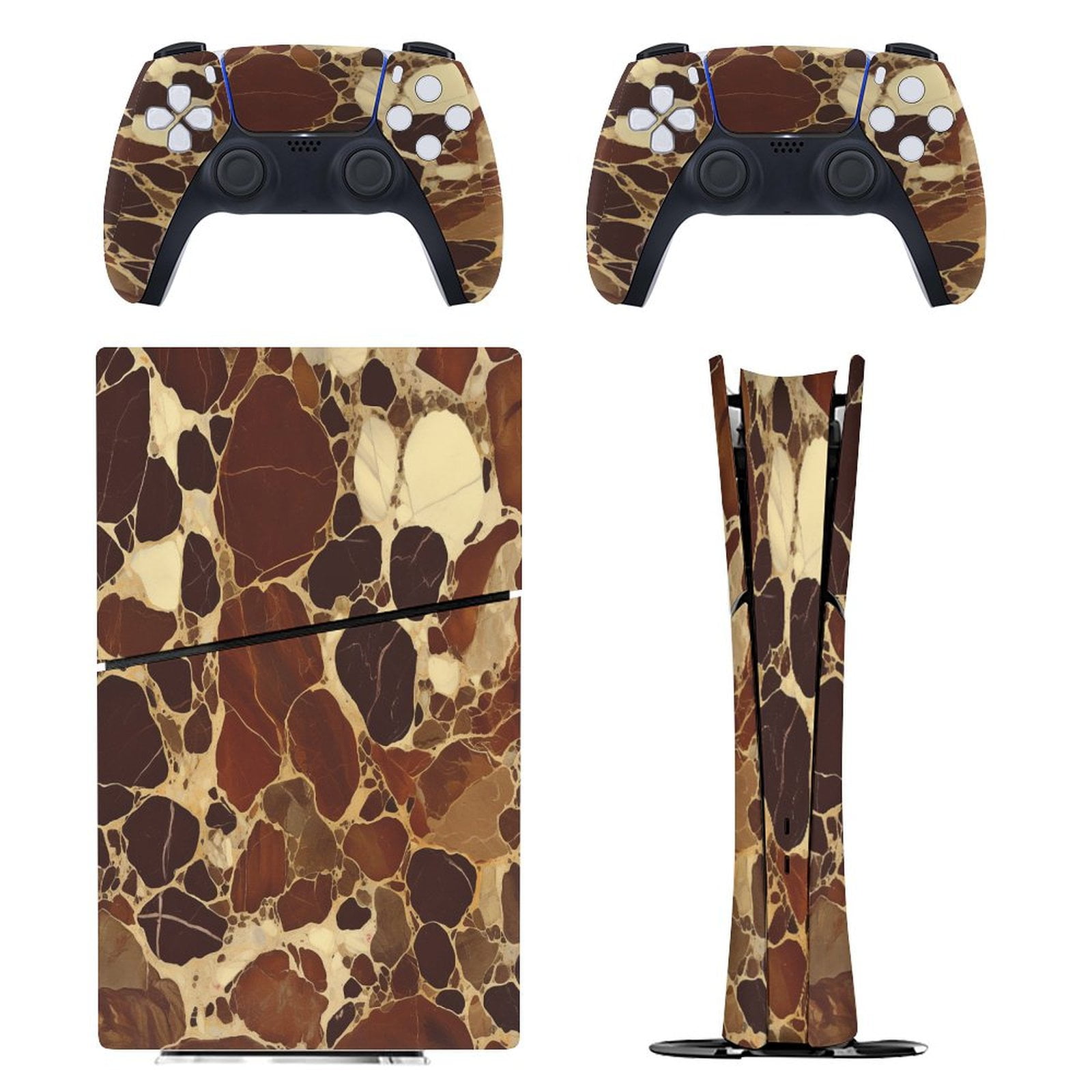 Marble Texture PS5/PS5 Pro/PS5 Slim Digital Disc Skin Sticker For ...