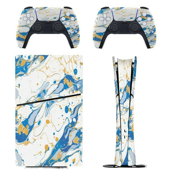 Marble Texture PS5/PS5 Pro/PS5 Slim Digital Disc Skin Sticker For ...