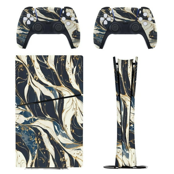 Marble Texture PS5/PS5 Pro/PS5 Slim Digital Disc Skin Sticker For ...