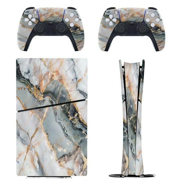 Marble Texture PS5/PS5 Pro/PS5 Slim Digital Disc Skin Sticker For ...