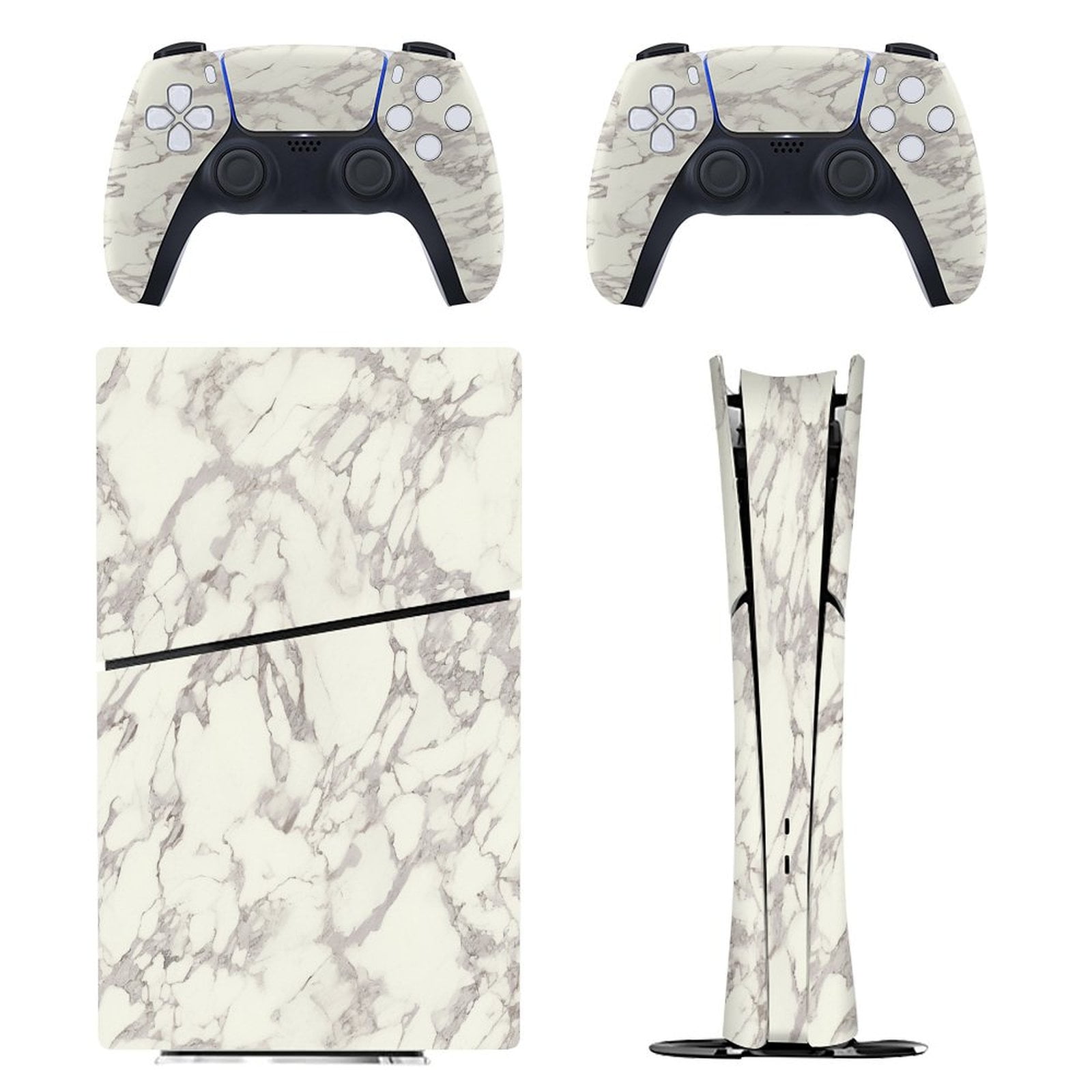 Marble Texture PS5/PS5 Pro/PS5 Slim Digital Disc Skin Sticker For ...